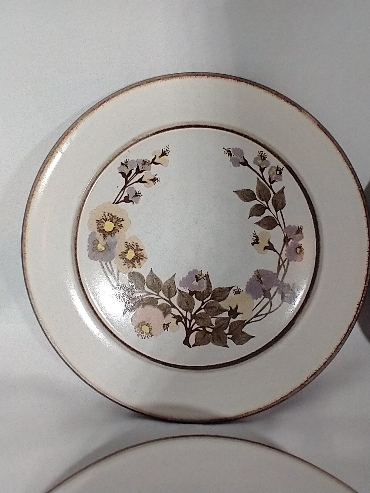 Vintage Denby-langley Chiltern Pattern Salad Plates Set of 4 Made in ...