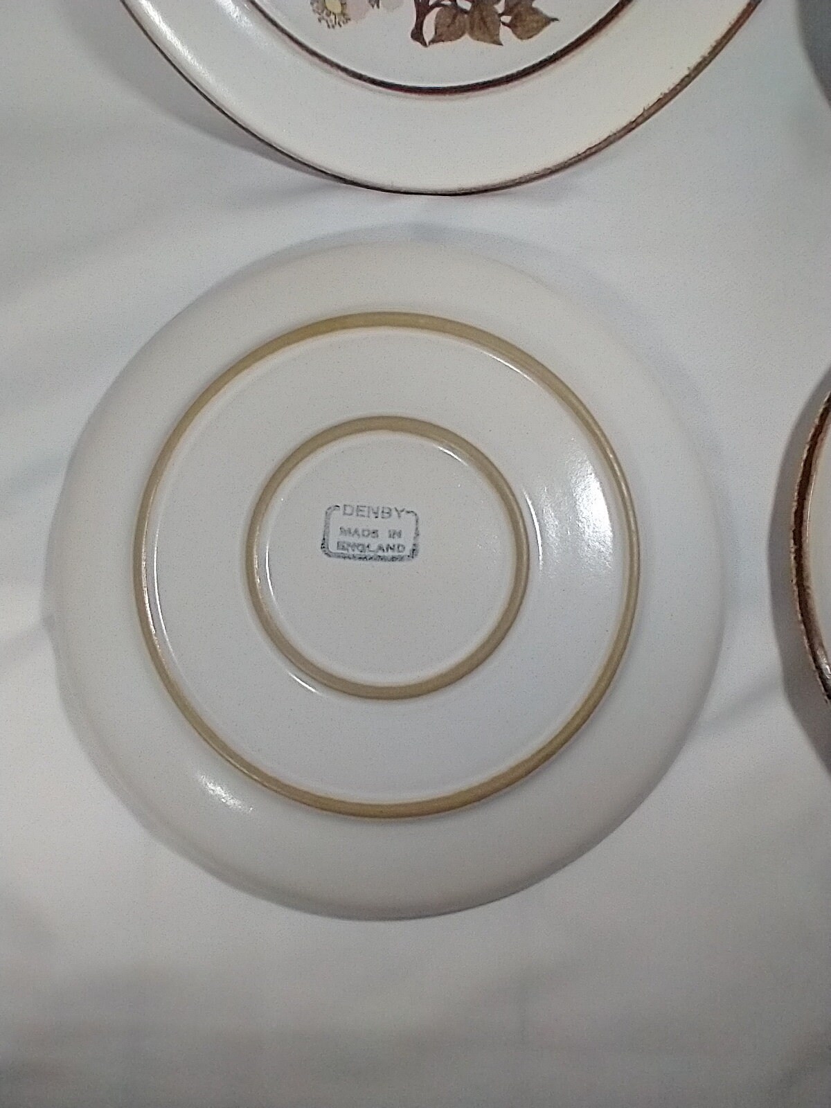 Vintage Denby-langley Chiltern Pattern Salad Plates Set of 4 Made in ...