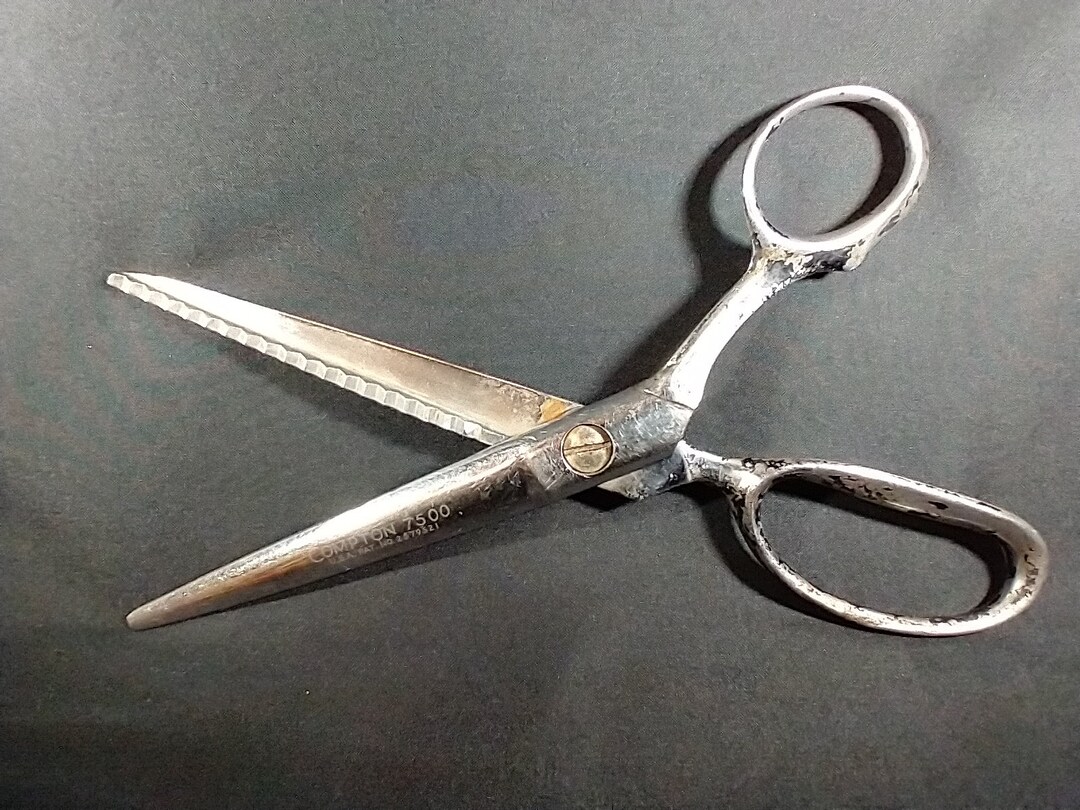 Vintage Compton 7500 Pinking Shears - Etsy