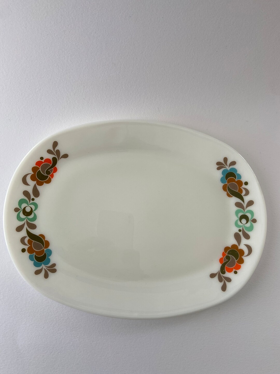 JAJ Pyrex Carnaby Tempo Rectangular Sandwich/ Steak Plate - Etsy