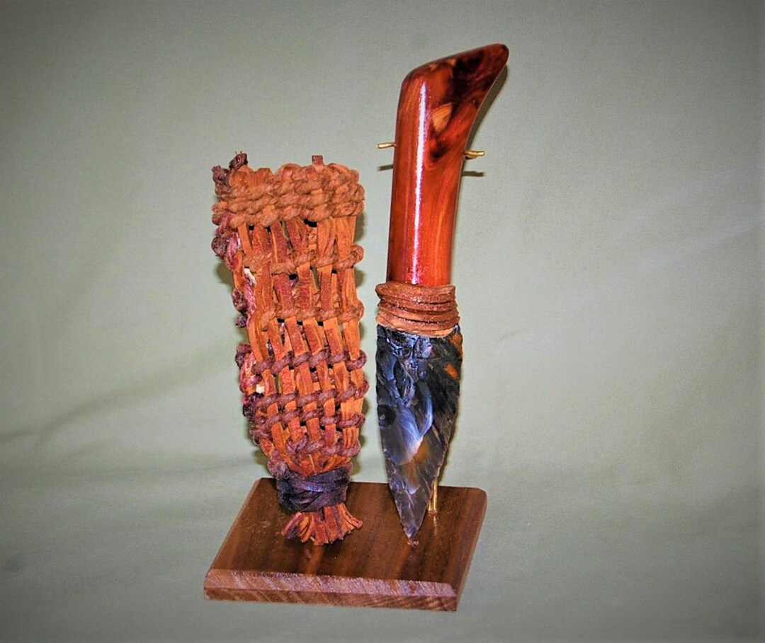 Knife Handmade Unique Stoneage Dagger Replica Ancient Native American ...