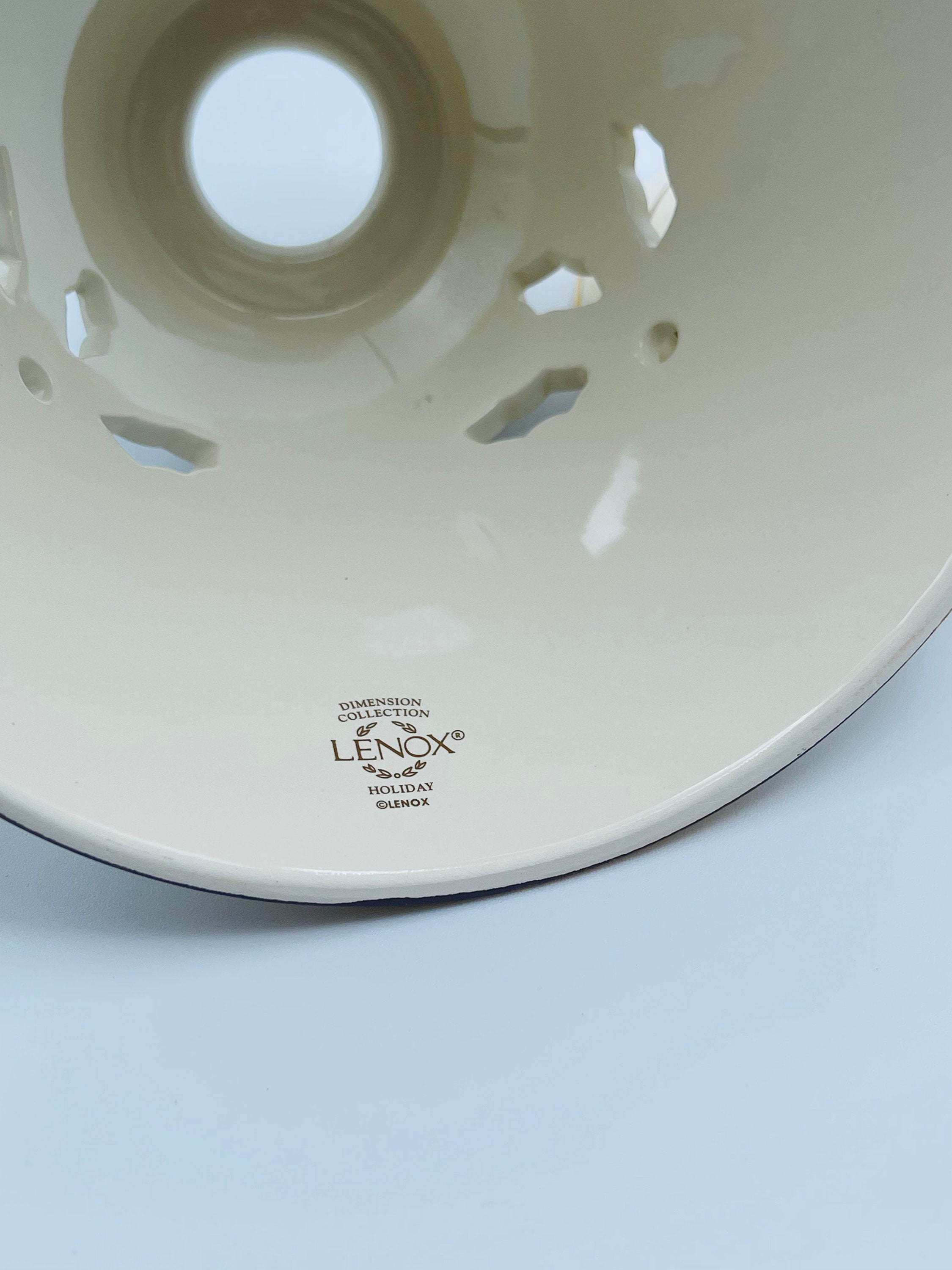 Lenox Dimension Collection Holiday Candle Lamp - Etsy