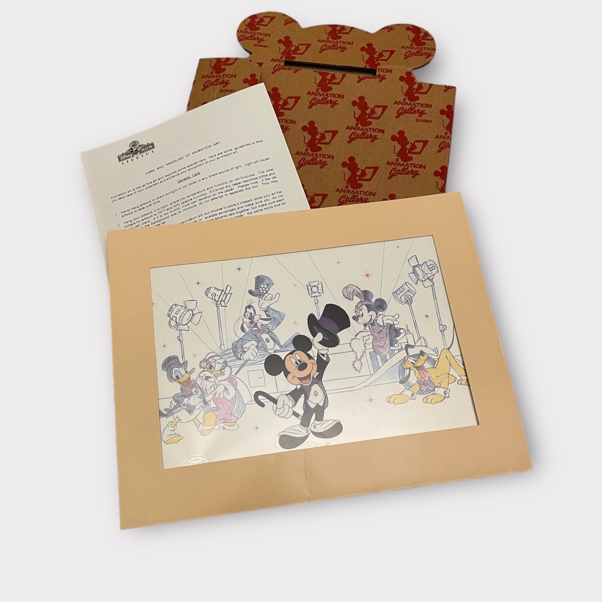 The Magic of Disney Hand Painted Cel Lights Camera Action LE Ink ...
