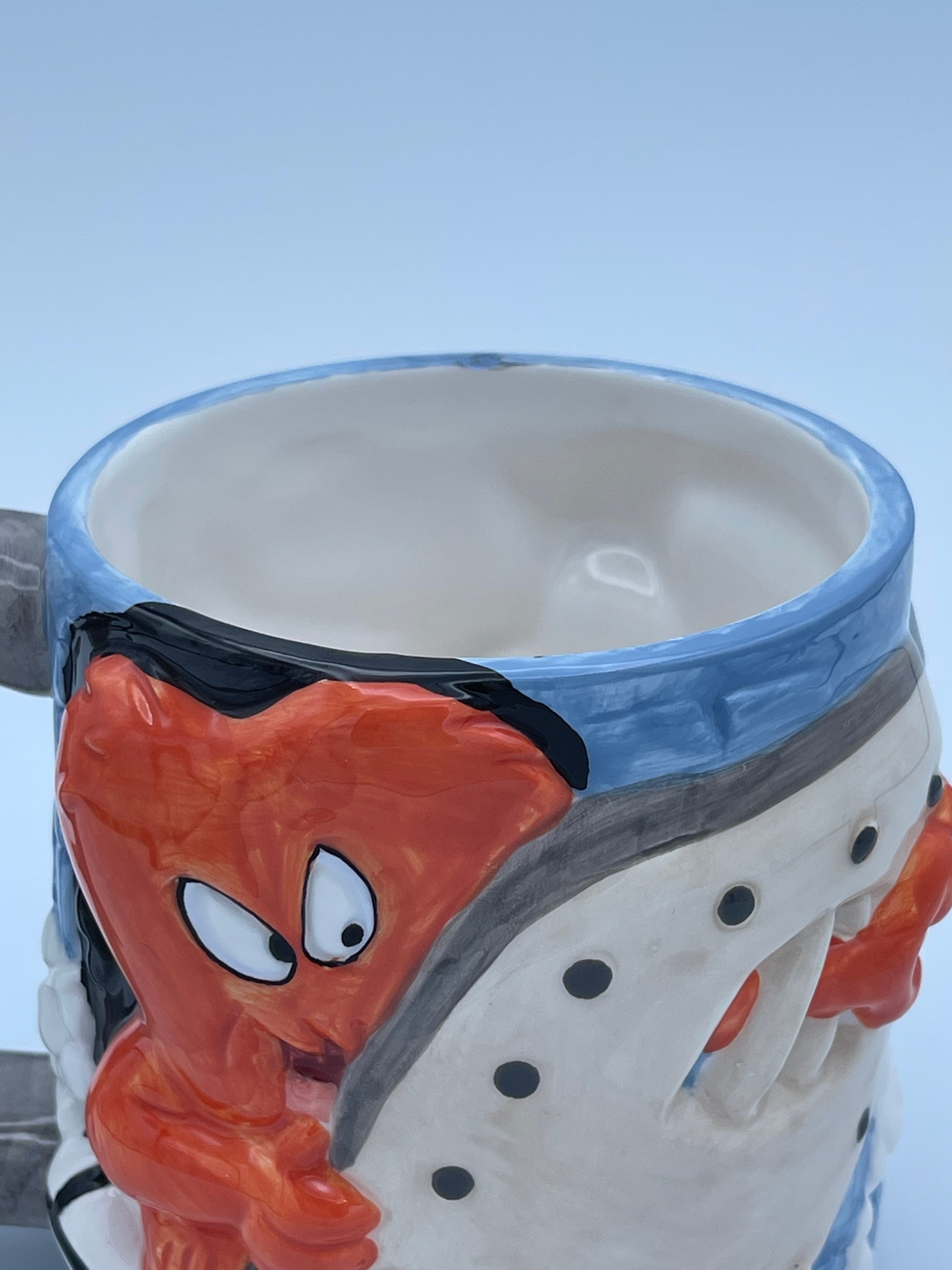 Vintage Warner Brothers Mug Bugs Bunny and Monster - Etsy