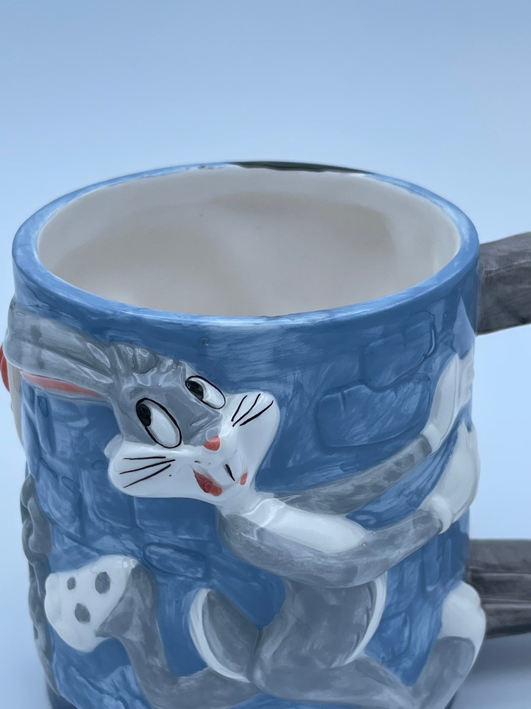 Vintage Warner Brothers Mug Bugs Bunny and Monster - Etsy