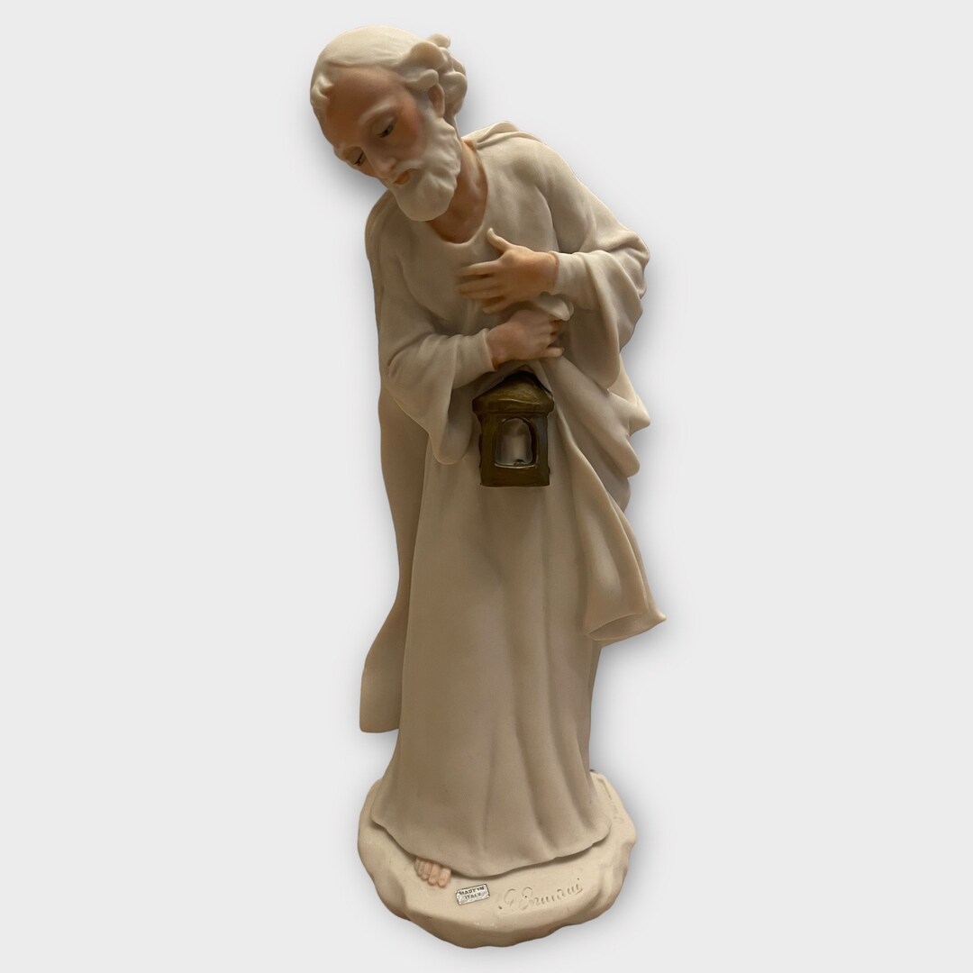 Vintage Giuseppe Armani Joseph Figurine Nativity Capodimonte 1983 Italy ...
