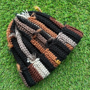 Crochet Scrap Beanie - Handmade Beanie - Etsy