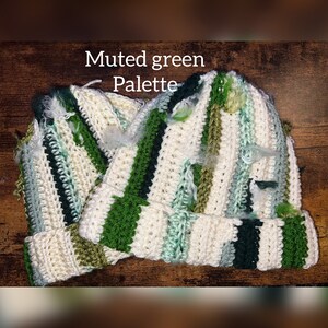 Crochet Scrap Beanie - Handmade Beanie - Etsy