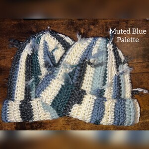 Crochet Scrap Beanie - Handmade Beanie - Etsy