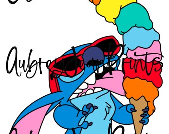 Ice Cream Heat Transfer - Etsy