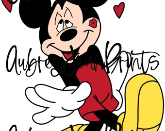 Mickey Mouse Sublimation Transfer Ready to Press Heat Transfer - Etsy