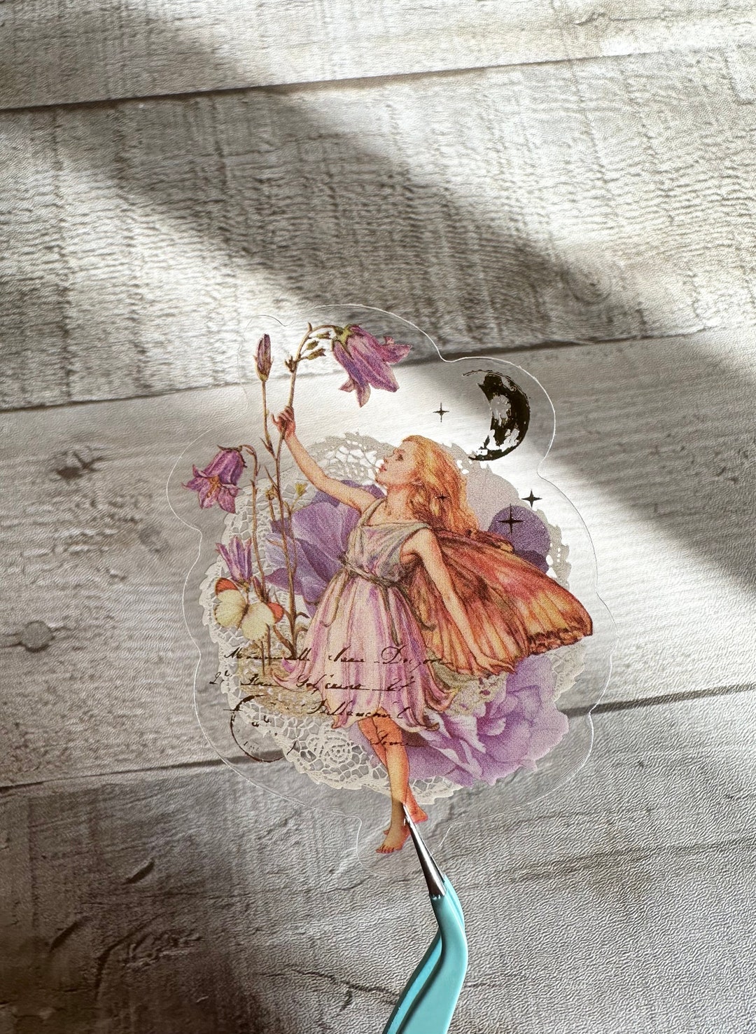 Beautiful Fairies Stickers Clear Fairies Stickers Flower Fairies ...