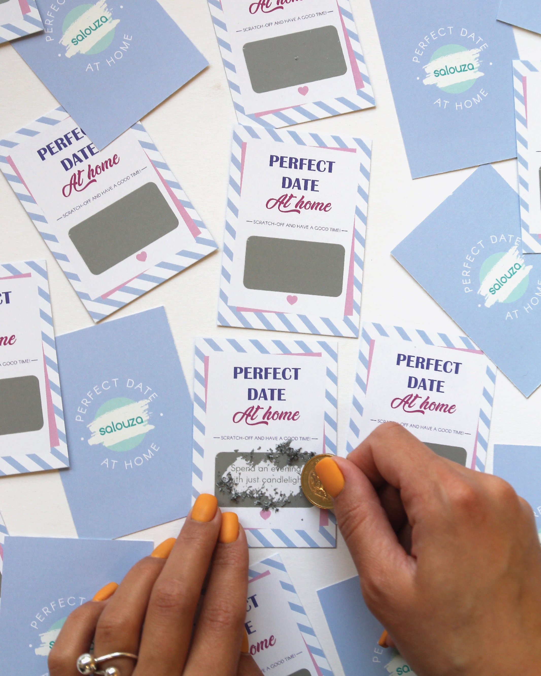 Scratch off Cards Set perfect Date for Gift, Wedding, Anniversary ...