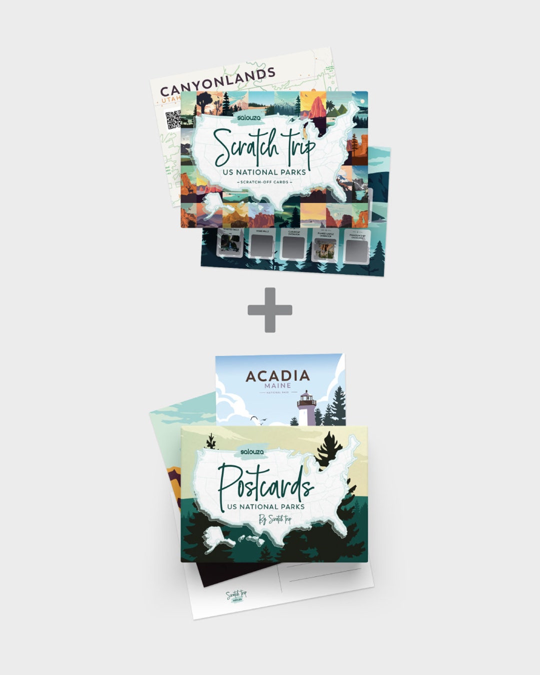 Scratch off Cards and Postcards Set "us National Parks" - Etsy