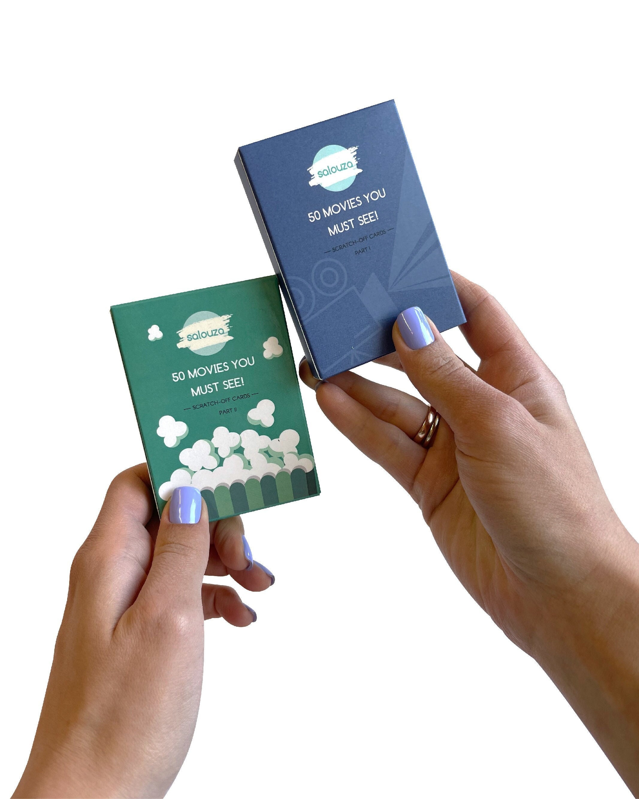 Scratch-off Cards Set "movies You Must See" - TOP Movies List in the ...