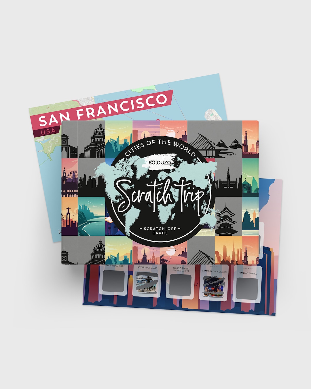 Scratch off Cards - Bucket List - "cities of the World" - Etsy