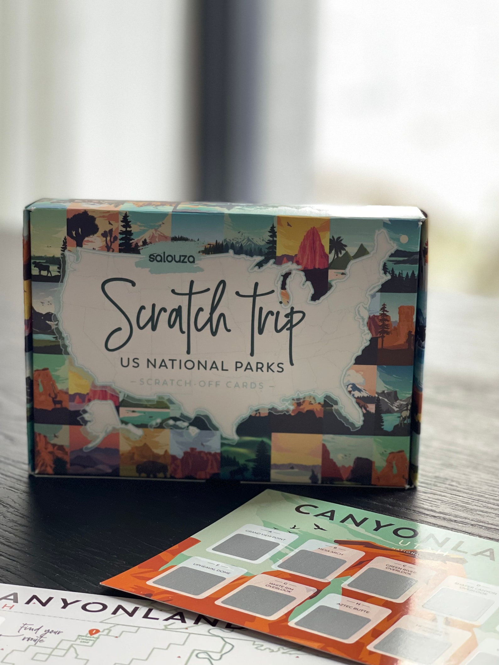 Scratch off Cards - Bucket List - "us National Parks" - Etsy