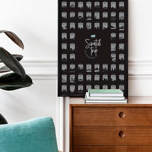 Scratch off Cards and Poster Set "scratchtrip - Europe" - Etsy