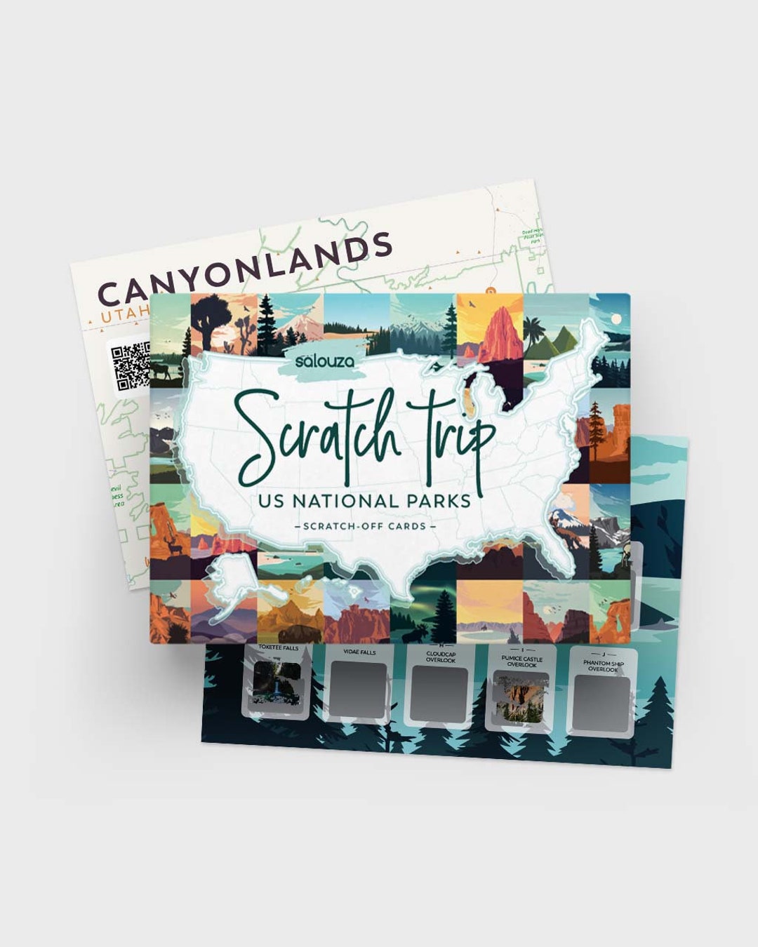 Scratch off Cards - Bucket List - "us National Parks" - Etsy