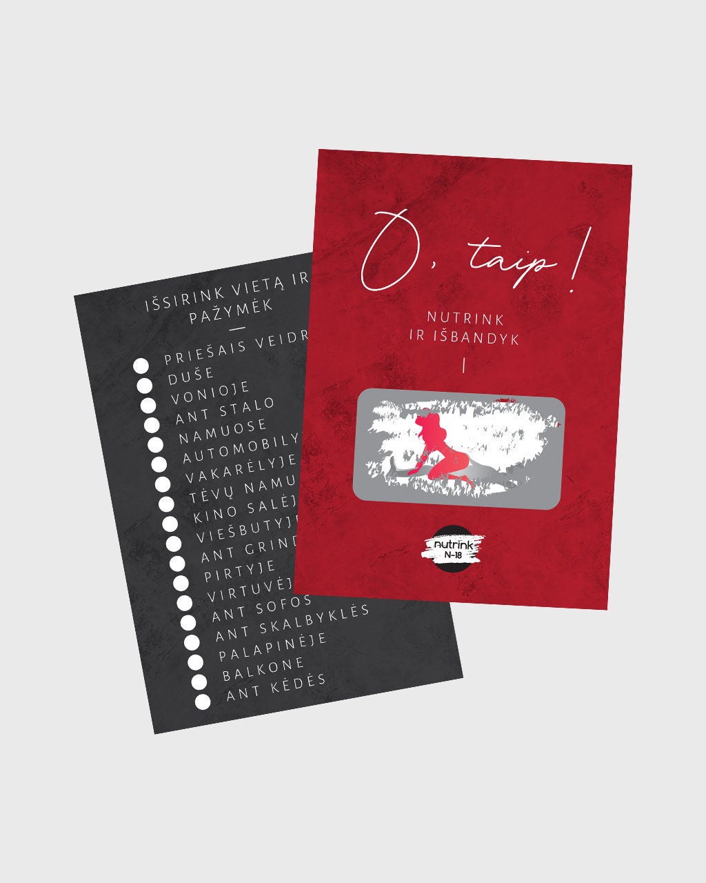 Scratch off Cards and Poster Set Box "perfect Date" - Etsy