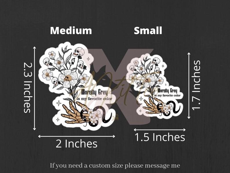 Morally Grey Sticker || Book Character Types || Bookish Kindle Stickers ...