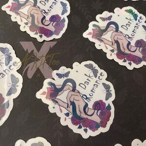Dark Romance Stickers || Book Genre Stickers || Bookish Merch - Etsy