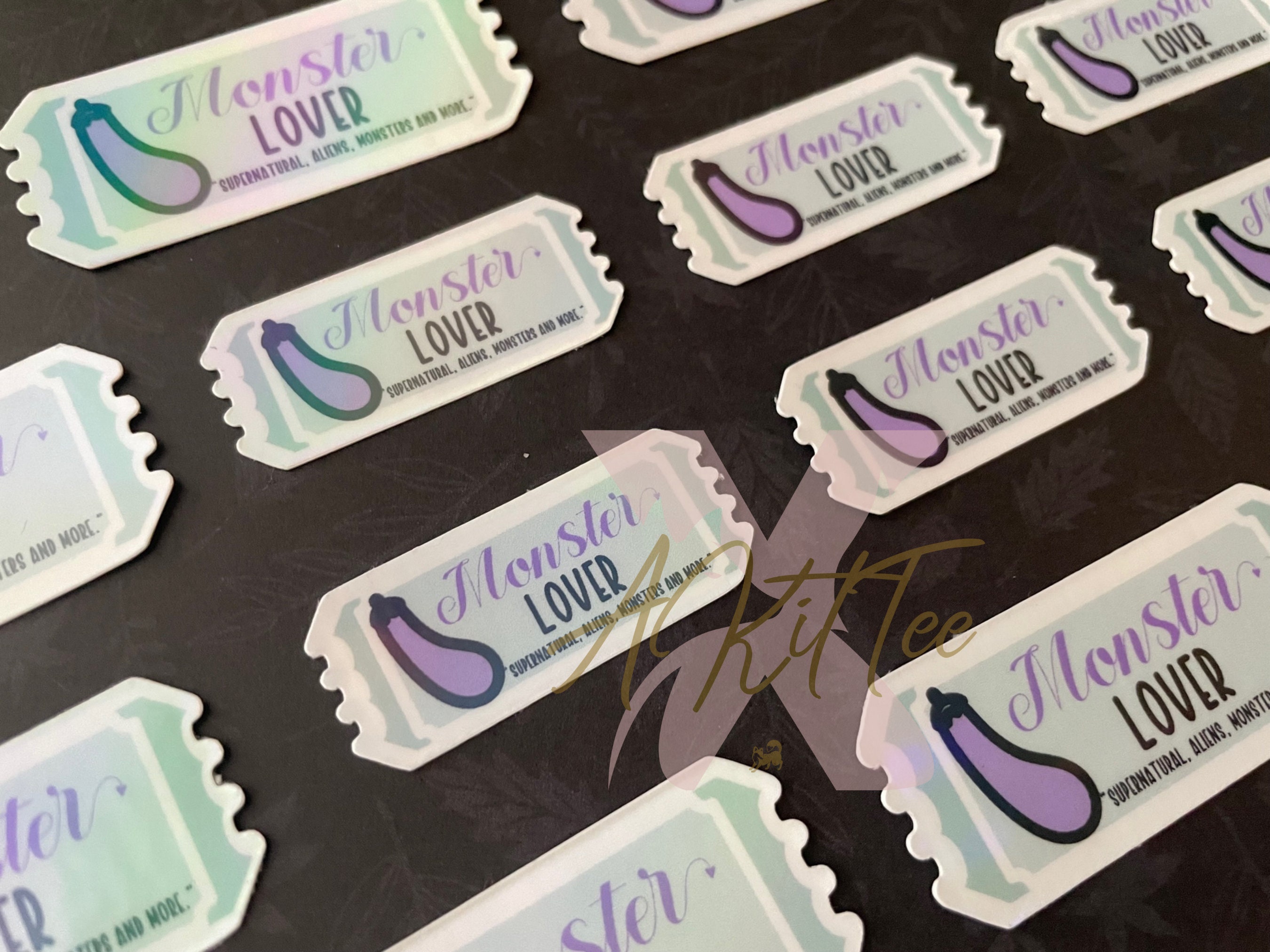 Monster Romance Sticker Monster Smut Lover Stickers for - Etsy