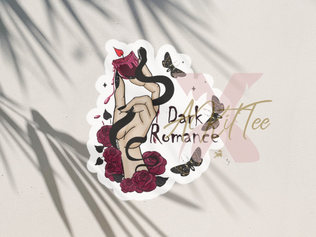 Dark Romance Stickers || Book Genre Stickers || Bookish Merch - Etsy
