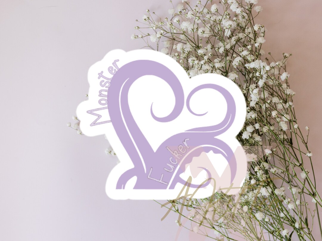 Monster Romance Sticker || Tentacle Stickers || Bookish Monster Sticker ...
