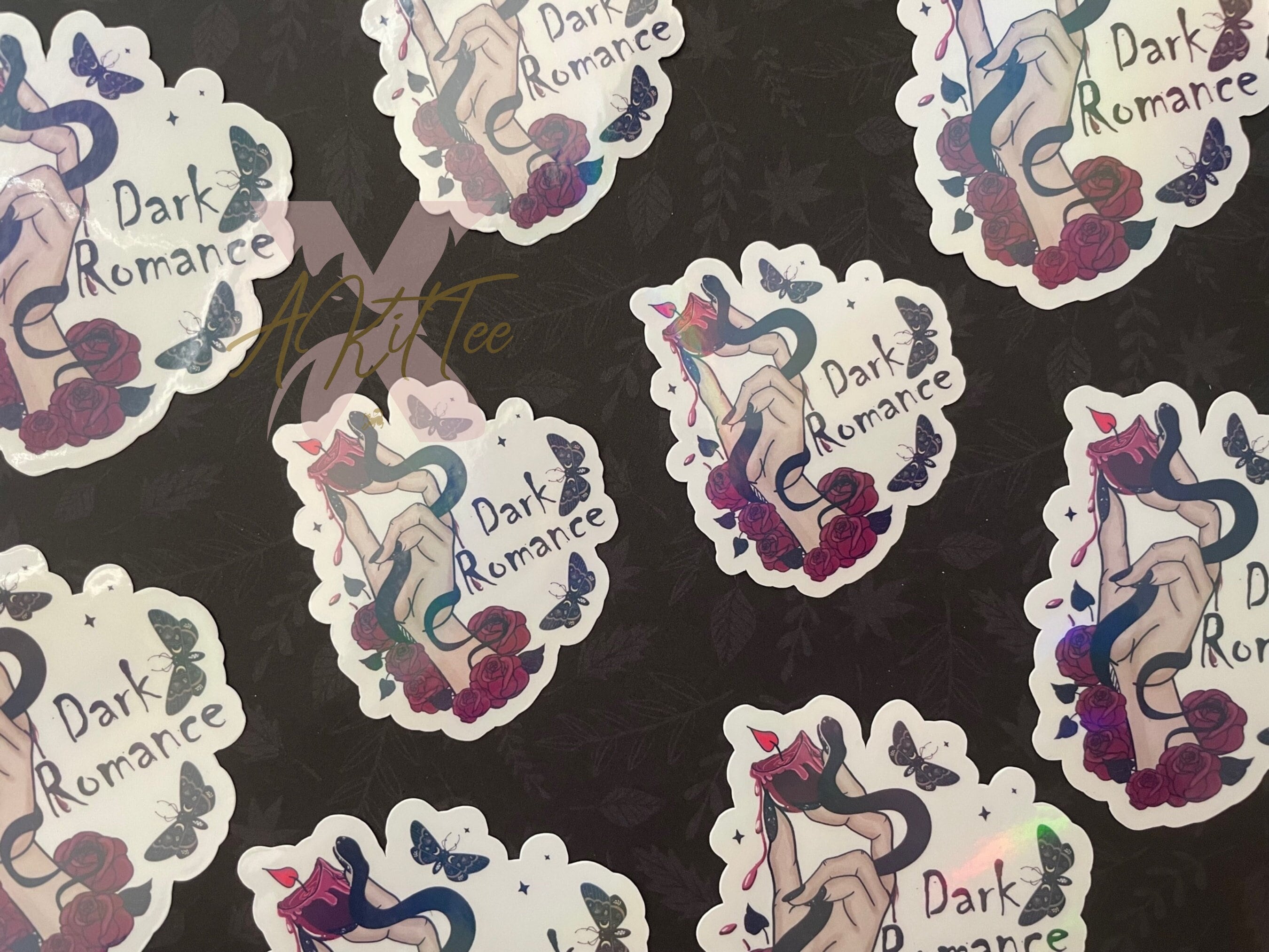 Dark Romance Stickers || Book Genre Stickers || Bookish Merch - Etsy