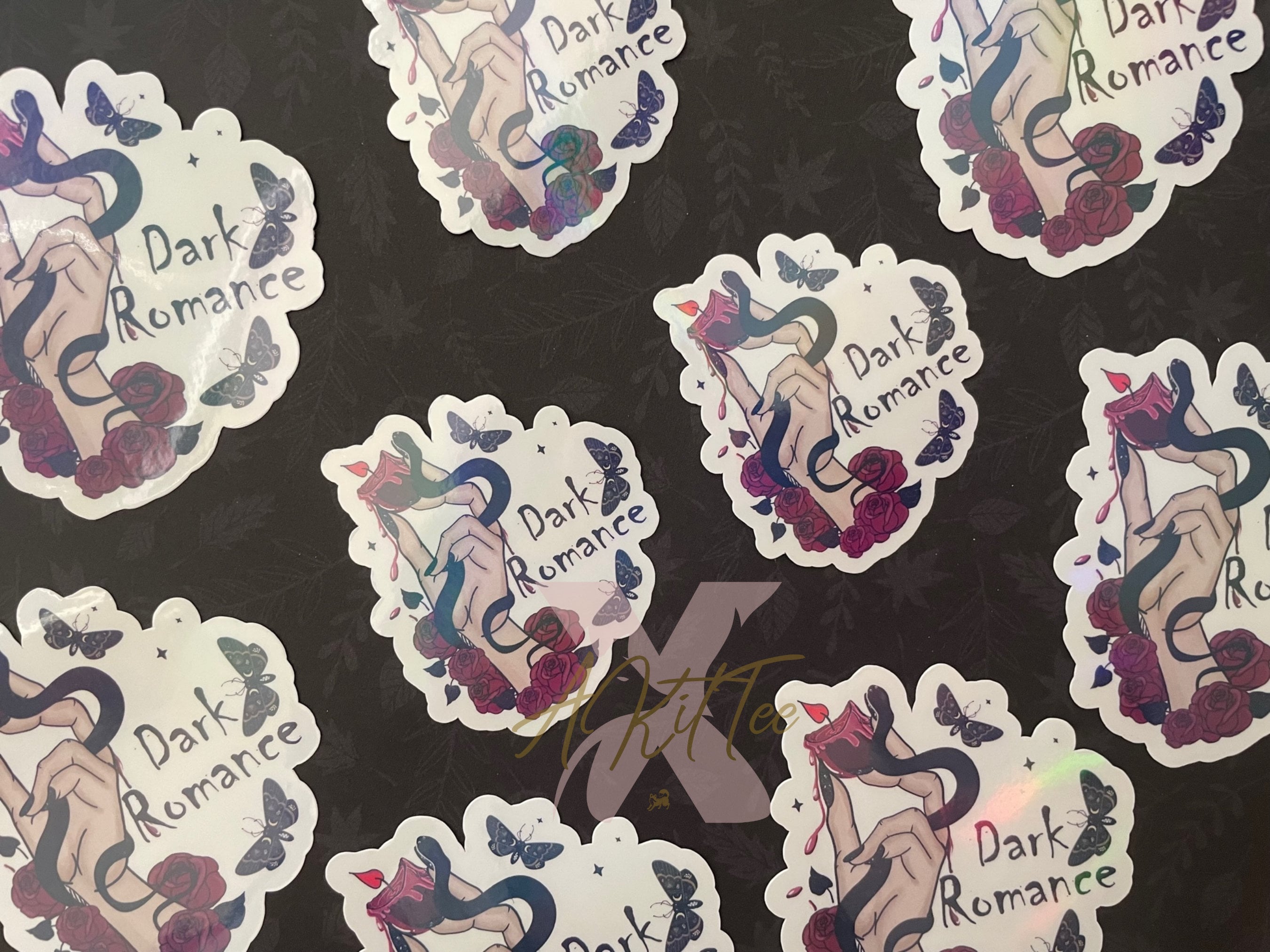 Dark Romance Stickers Book Genre Stickers Bookish Merch - Etsy