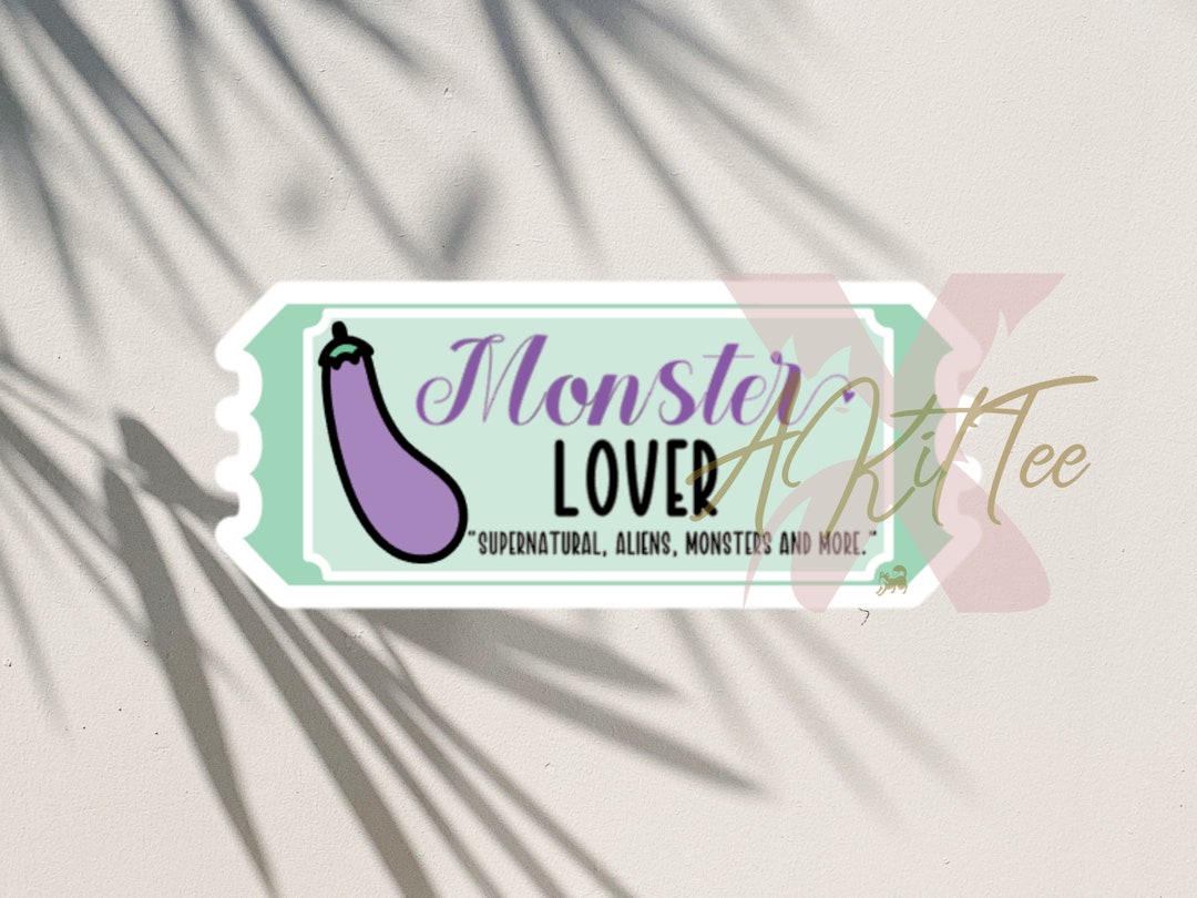 Monster Romance Sticker Monster Smut Lover Stickers for Kindle - Etsy