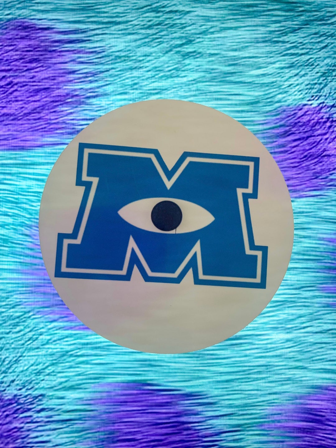 Monsters Inc. Logo Sticker - Etsy