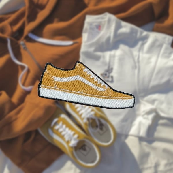 Embroidered Vans - Etsy