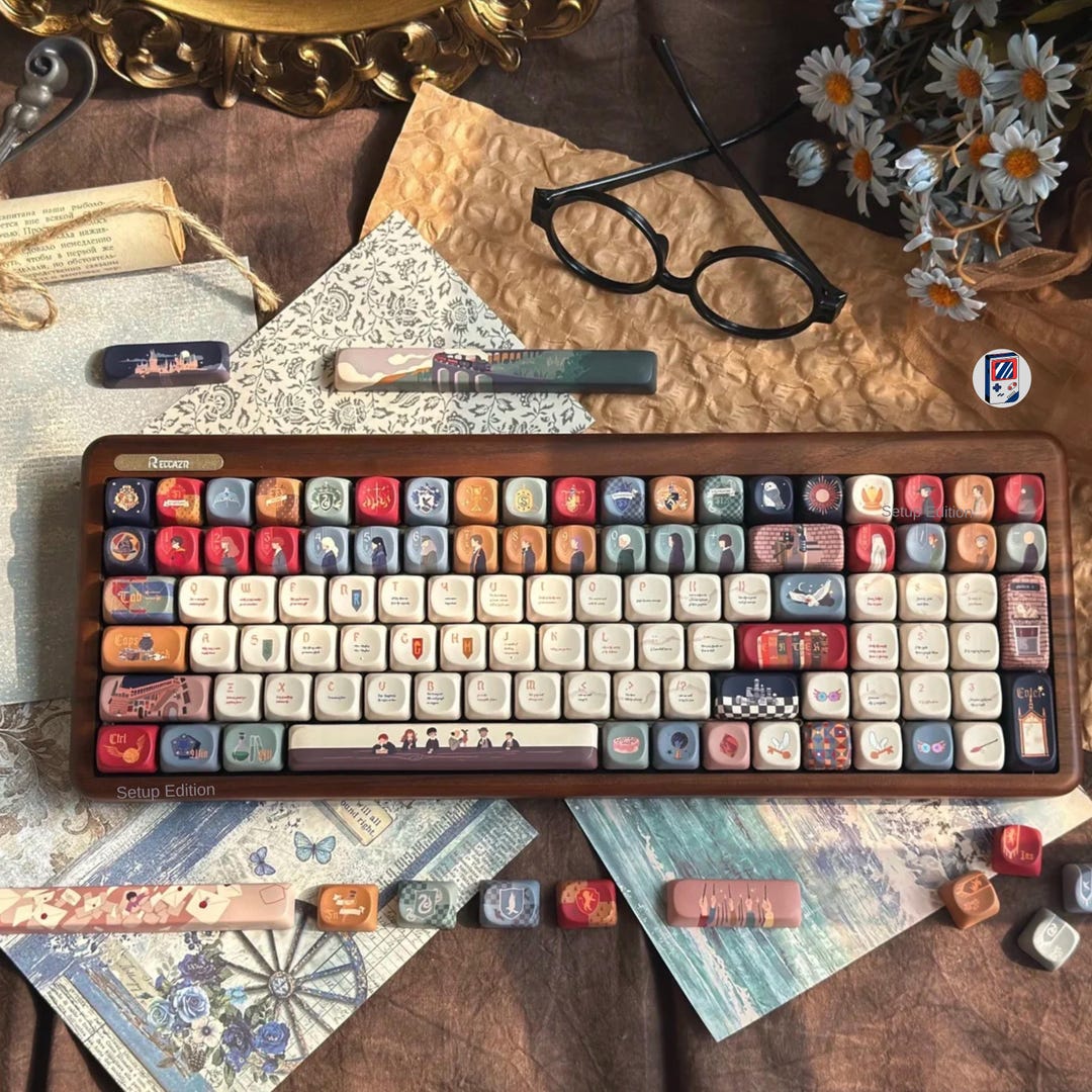 Harry Potter Mail Keycaps - Owl's Letter - Cherry, MOA - Dye Sub PBT ...