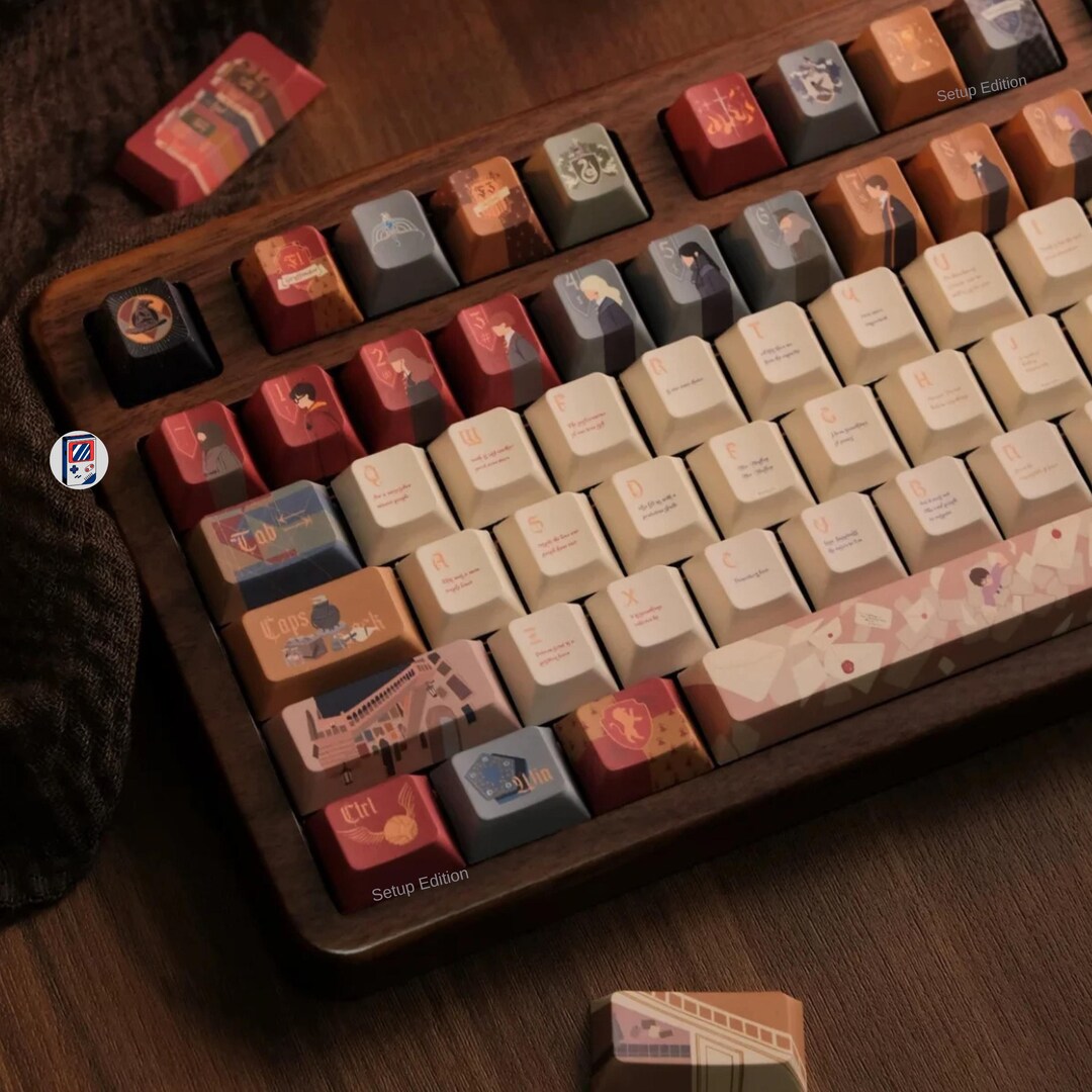 Harry Potter Mail Keycaps - Owl's Letter - Cherry, MOA - Dye Sub PBT ...