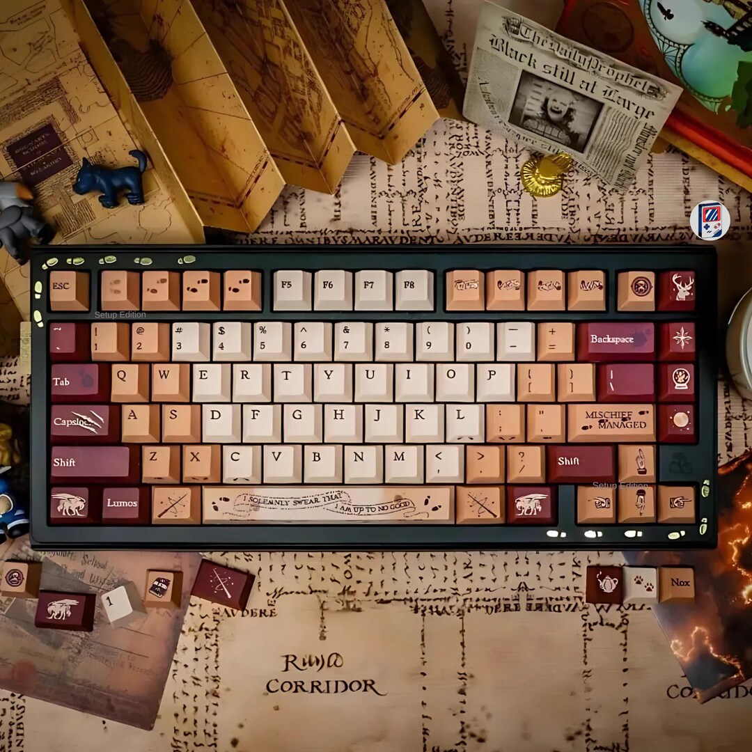 Juego de teclas Marauder Map (143 teclas) / Teclas de teclado “I ...