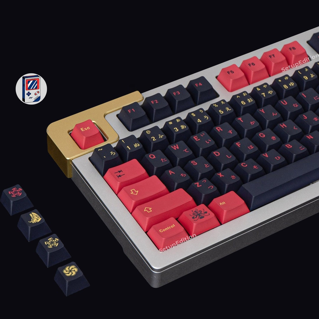 Higanbana 136 Piece GMK Keycap Set for MX Switch Mechanical Keyboard ...