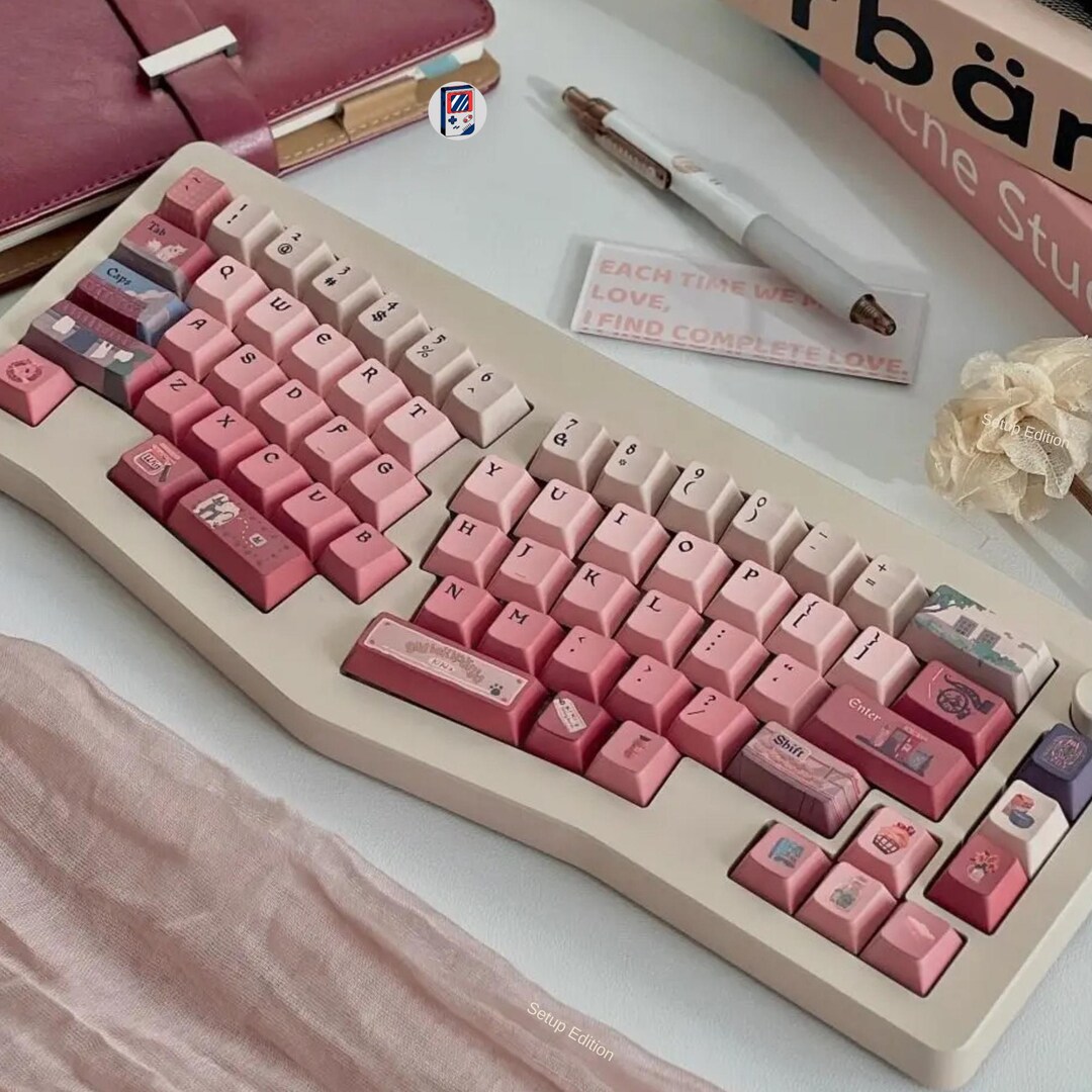Ghibli-inspired Anime Keycap Set, Kiki's Delivery Service | 139 Custom ...