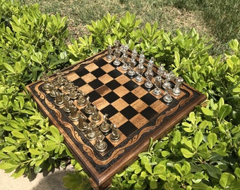 Chess Set Arabic - Etsy