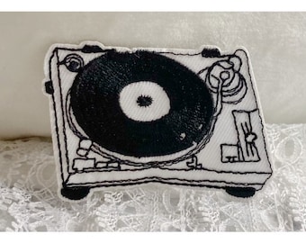 Record Player Patch | Etsy