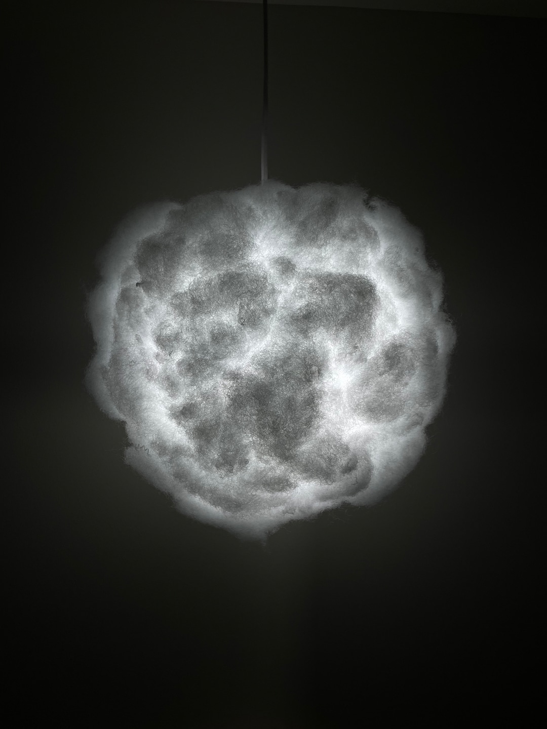 13” Led Hanging Cloud Lamp, Large Multicolor LED Cloud Lamp, Dreamy ...