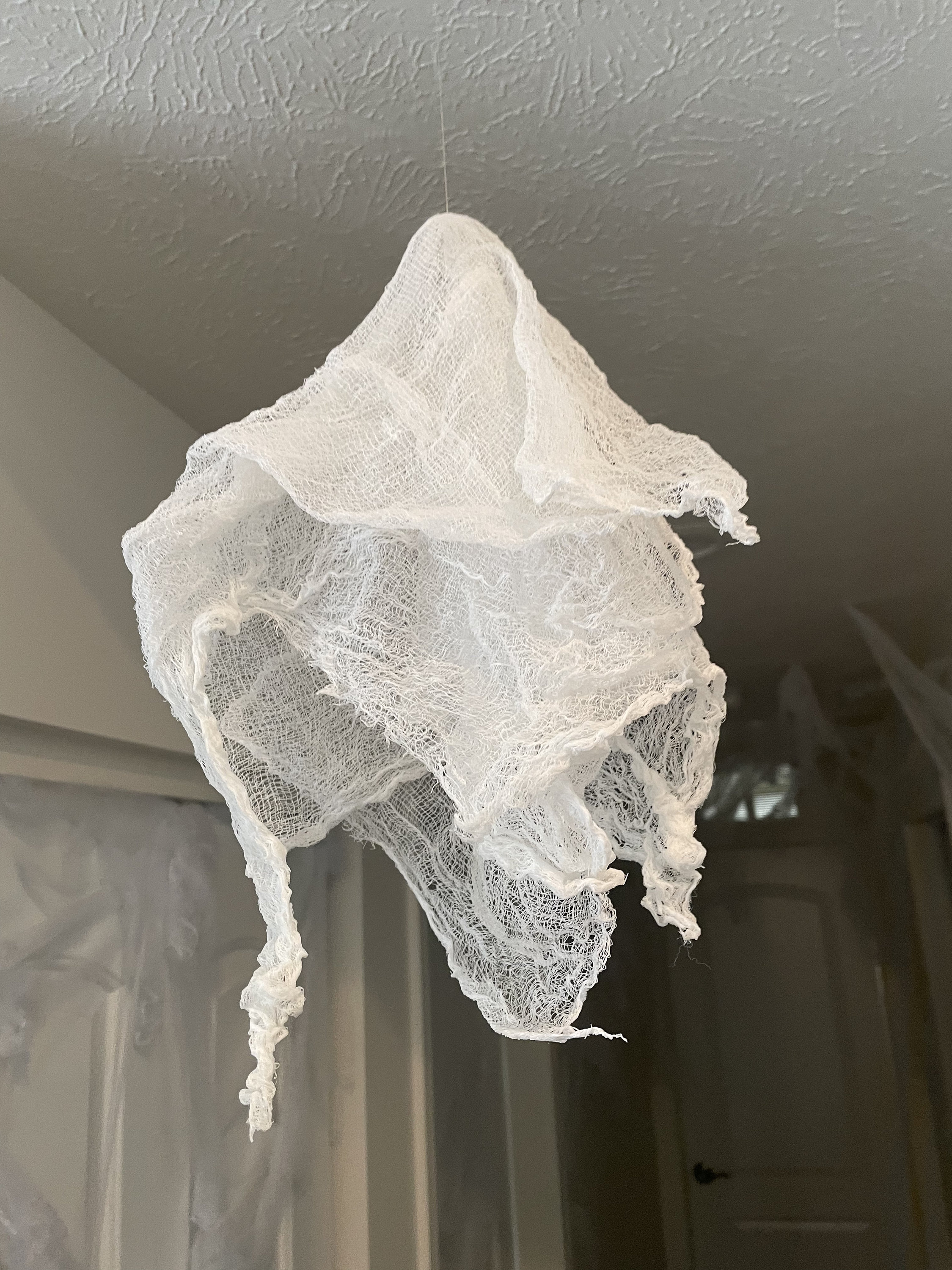 Large Cheesecloth Ghost Halloween Decorations, Hanging Ghost Decor ...