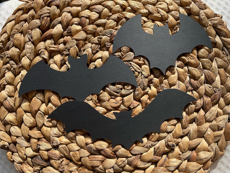 Halloween Bat Decorations, Halloween Mantel Decor, Indoor Halloween ...