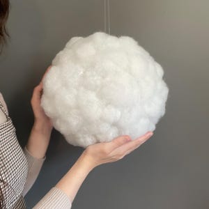 11” Multicolor LED Cloud Lamp,medium Led Hanging Cloud Lamp, Dreamy ...