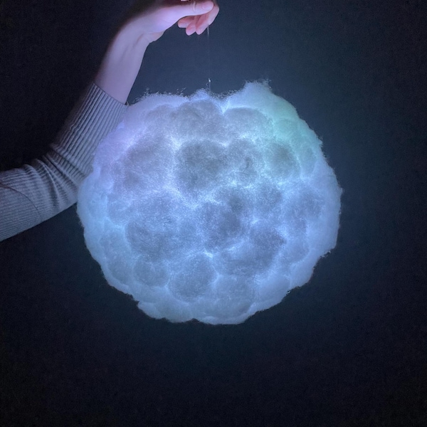Hanging Cloud Light - Etsy