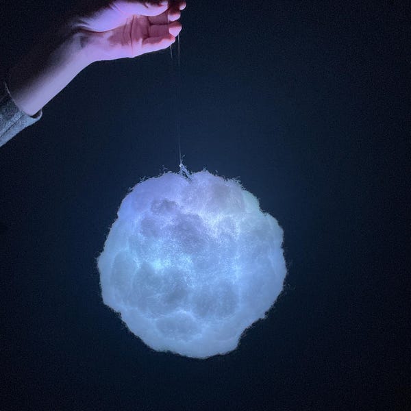 Hanging Cloud Light - Etsy