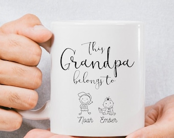 Personalized Gift for Grandpa Custom Granddad Gift Custom - Etsy