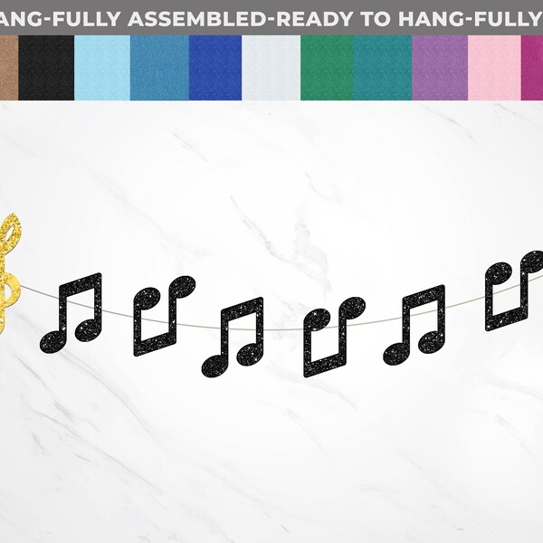 Music Garland - Etsy