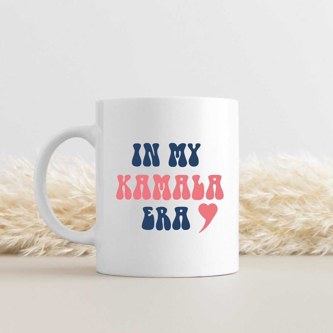 In My Kamala Era Mug, Kamala Harris Coffee Cup, Madam President Coffee ...